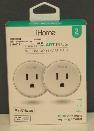 iHome Smart Plug Works with Alexa and Google Home, App Control, 10 Amps ...