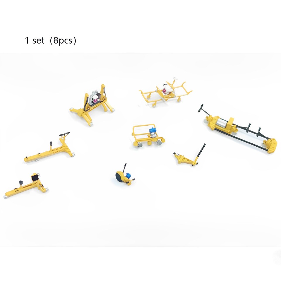 HO Scale Diorama Train Railroad Track Overhaul Maintenance Equipment ...