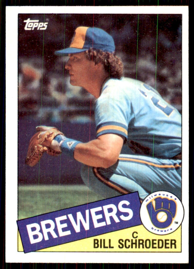 1985 Topps: Bill Schroeder Baseball Cards #176 | eBay