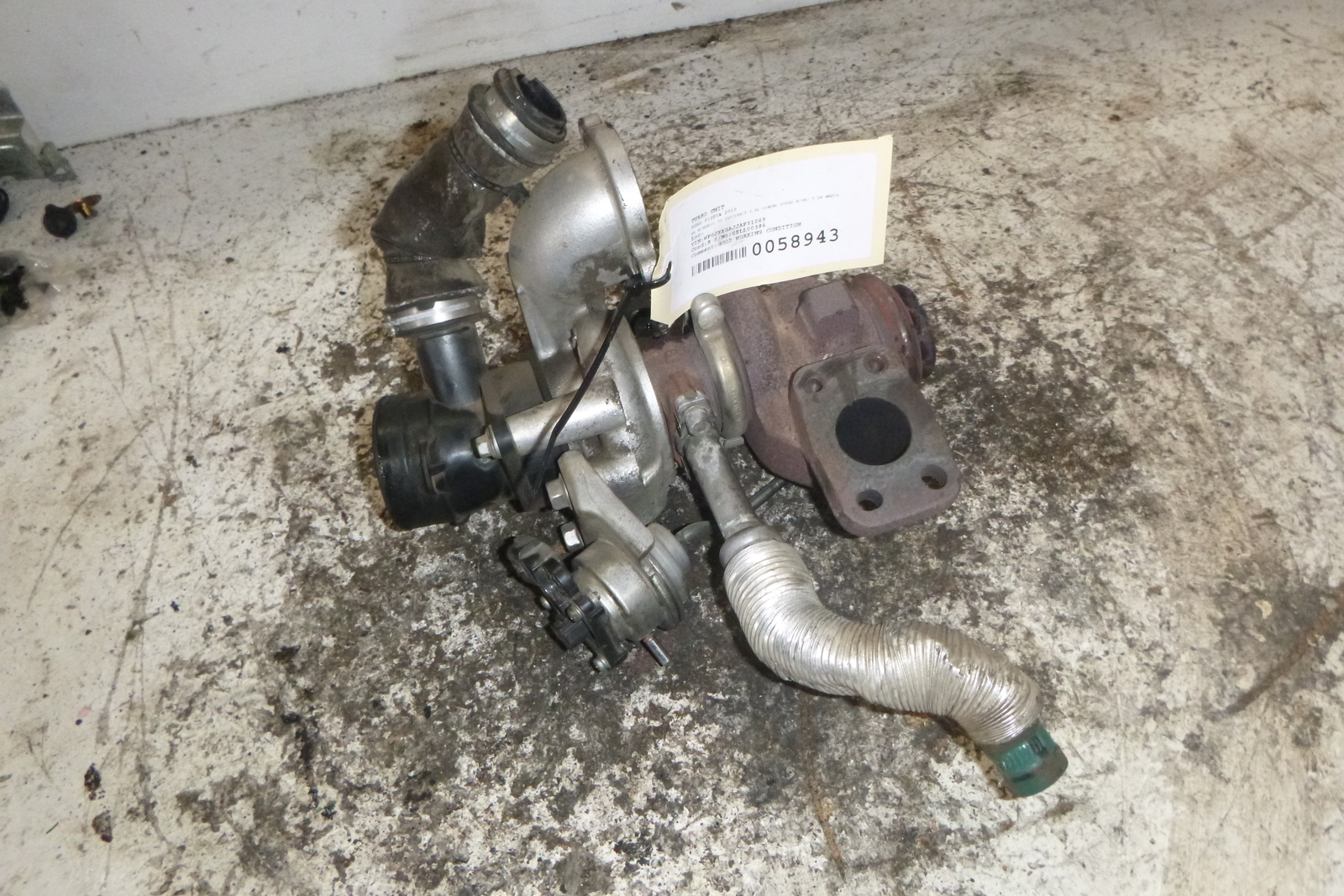 FORD FIESTA WS / WT TURBO UNIT 1.6 LITRE DIESEL 07/08 - 08/13 | eBay