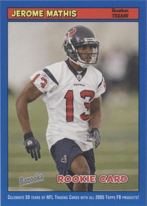 2005 Topps Bazooka - Jerome Mathis #219 Blue (RC) for sale online | eBay