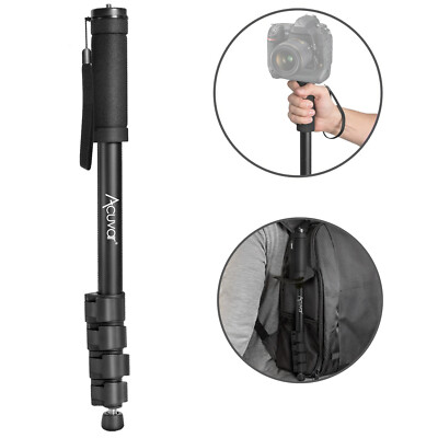62-Inch Camera Monopod - Ultra Portable, Heavy Duty Design For Nikon ...