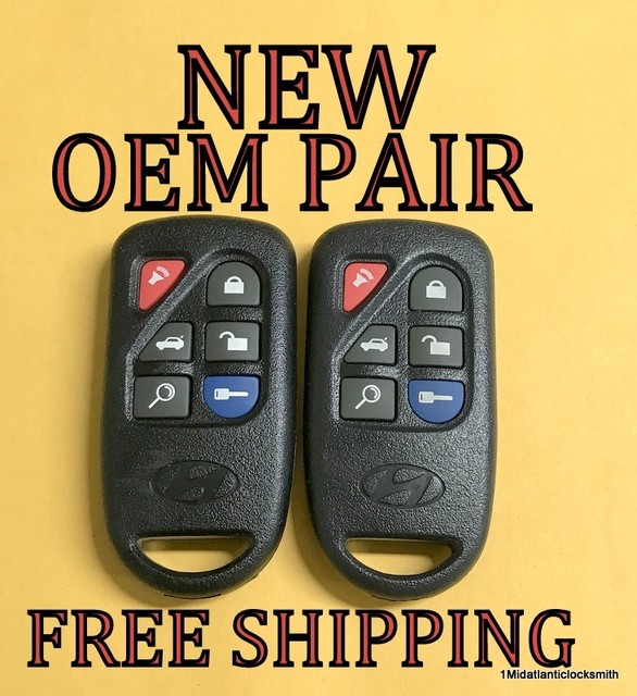 OEM Hyundai Keyless Remote Start Fob Goh-pcgen2 00056 Adu10 for sale ...