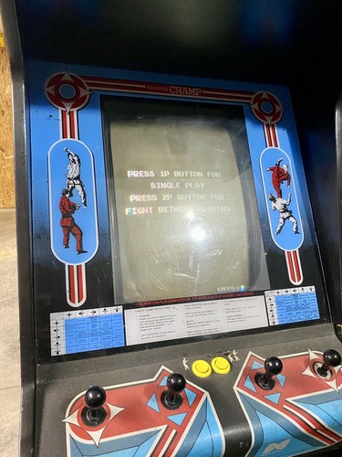 KARATE CHAMP ARCADE MACHINE Full Size Original Works Great | eBay
