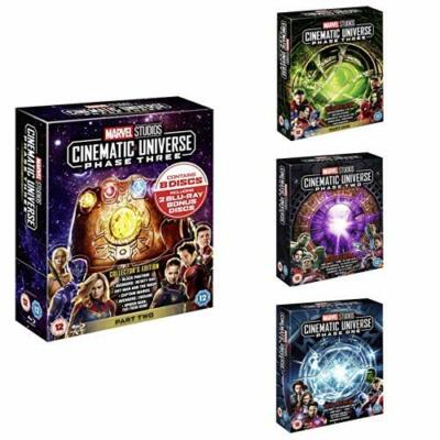 MARVEL STUDIOS CINEMATIC UNIVERSE PHASE 1, 2, 3.1 & 3.2 BOX SET 28 DISC ...