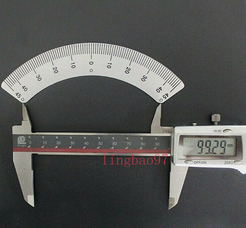 Milling Machine Parts 45° Degree Angle Plate Micrometer Scale For ...