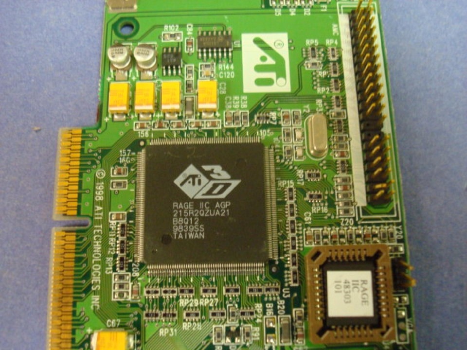 109-48300-00 ATI 2MB AGP VIDEO CARD WITH VGA OUTPUT PORT HP | eBay UK