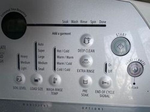 Whirlpool Cabrio WTW6600SW2 Washer Control Panel P/N 8565349 | eBay