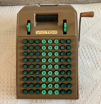 Cash Register, Adding Machines - Vintage Victor Adding Machine