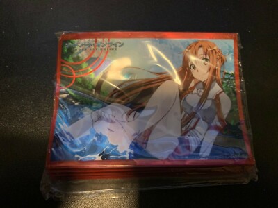 Asuna Sword Art Online SAO Anime Card Sleeves 67x92mm 60CT NEW Unopened ...