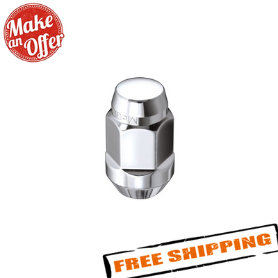 McGard 69412 Chrome Bulge Cone Seat Style Lug Nut, M12 x 1.5 - Box of ...