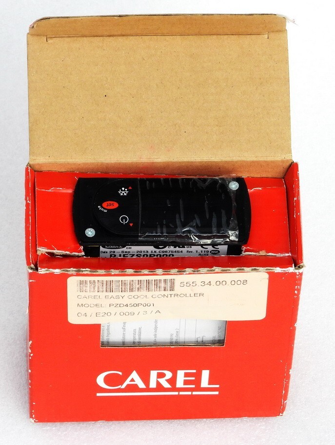 NOS CAREL PJEZS0P000 ELECTRONIC INDUSTRIAL TEMPERATURE CONTROLLER PJEZ ...