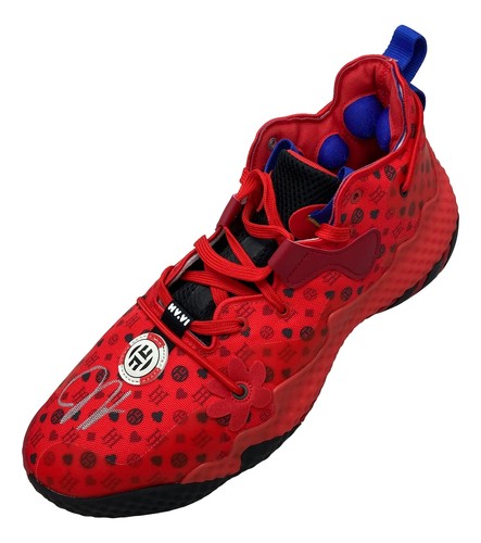 James Durci 76ers Signé Gauche Adidas Durci Volume 6 Chaussure Bas ITP ...