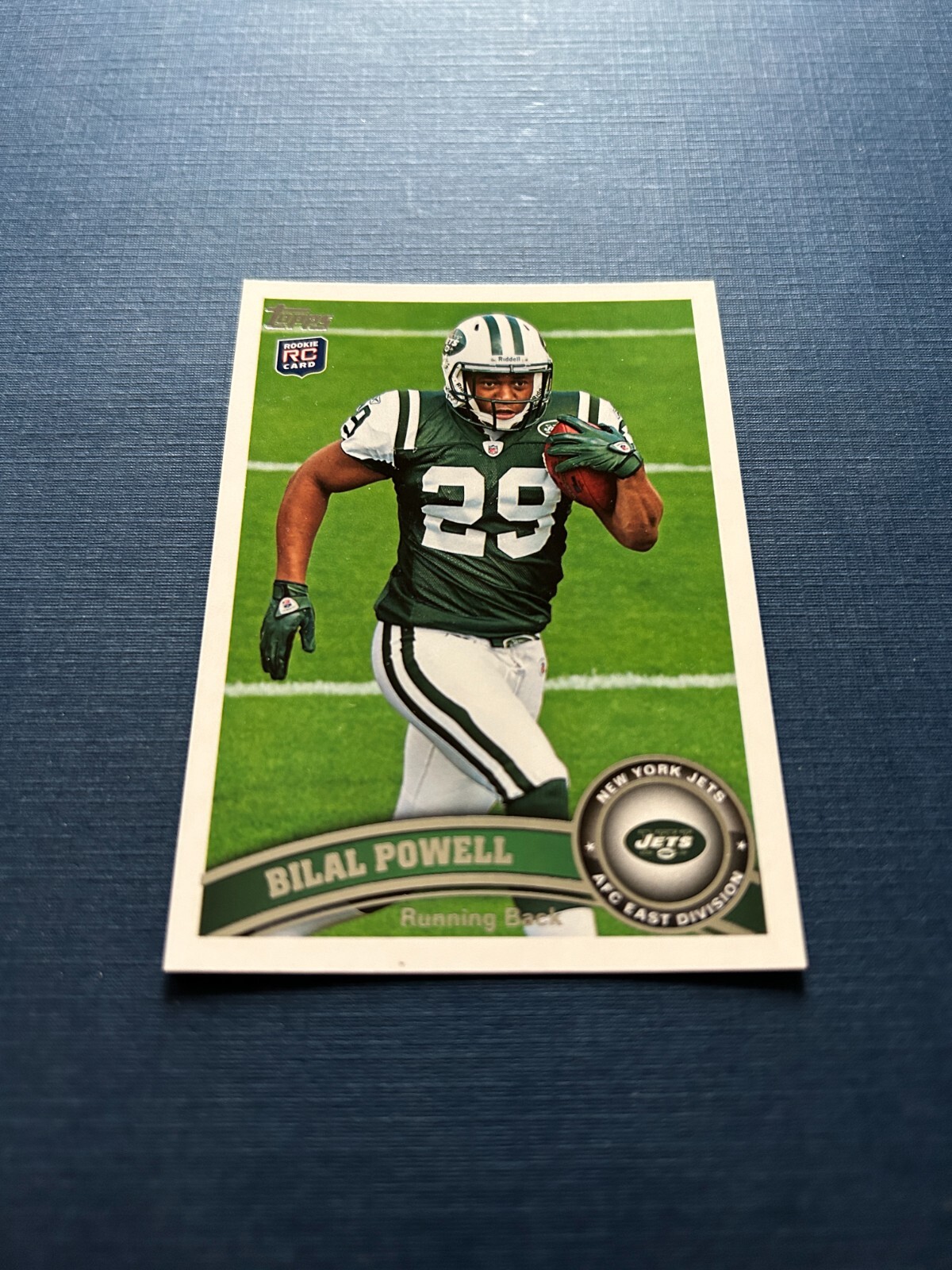 2011 Topps Football Bilal Powell Rookie Card #143 Set Break NM-MT | eBay