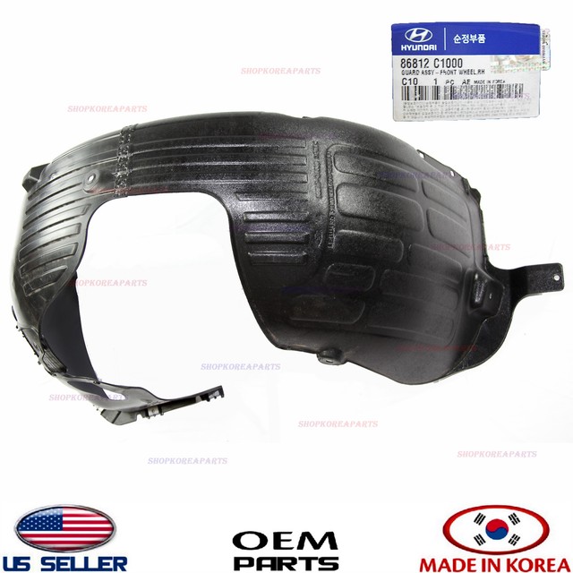 Genuine Fender Liner Front Right Passenger Side OEM Hyundai Sonata 2015 ...