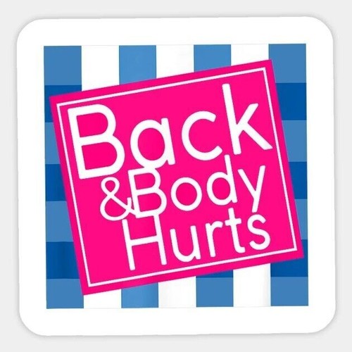 Back Body Hurts Bath Body Works MAGNET - Water Resistant Fade Proof ...