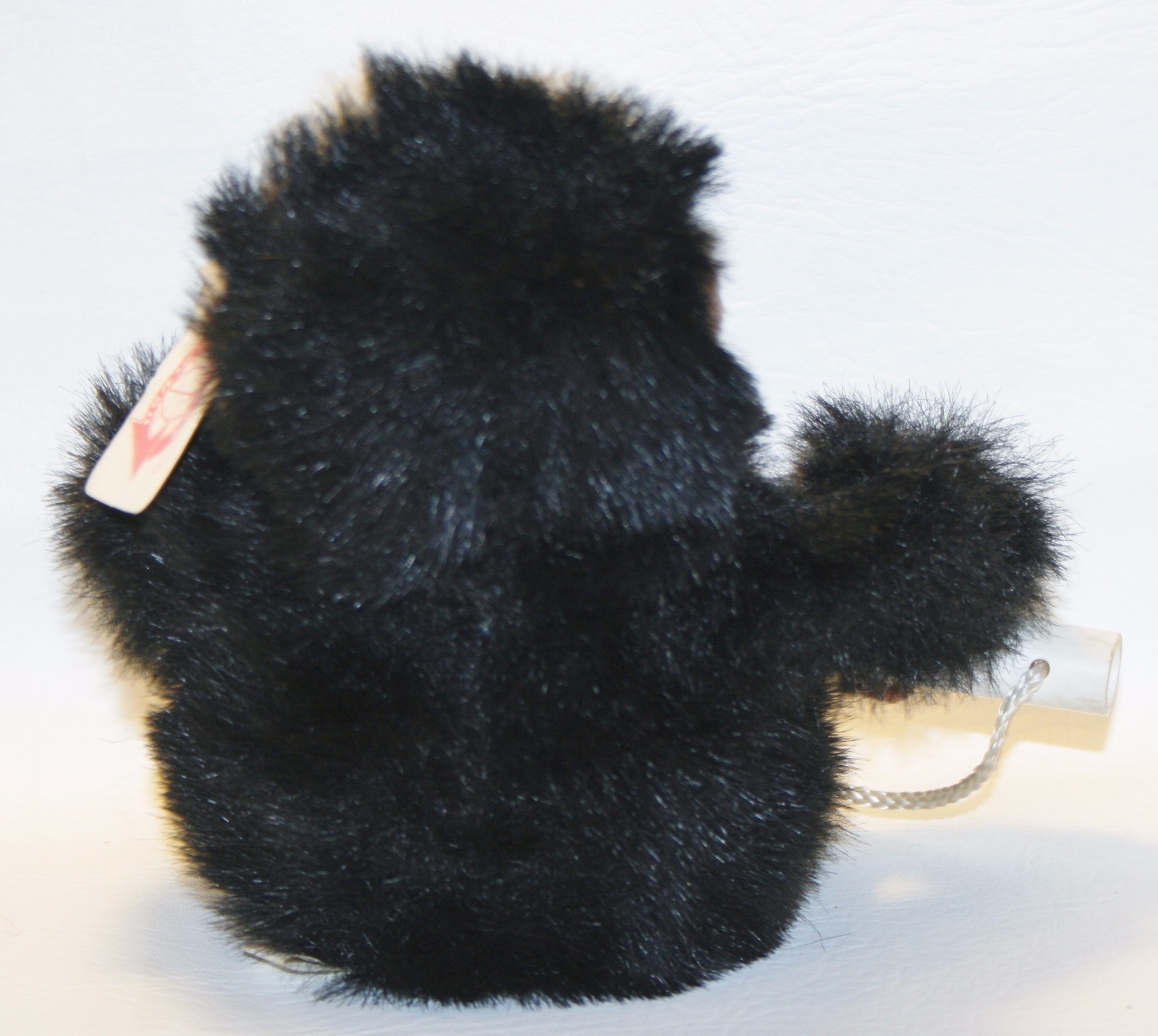 Goffa Plush Black Monkey On A Swing Red Bowtie Stuffed Animal 8" | eBay