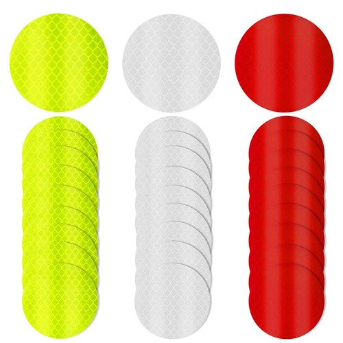30 Pcs Warning Reflective Stickers Safety Reflective Sticker Night ...