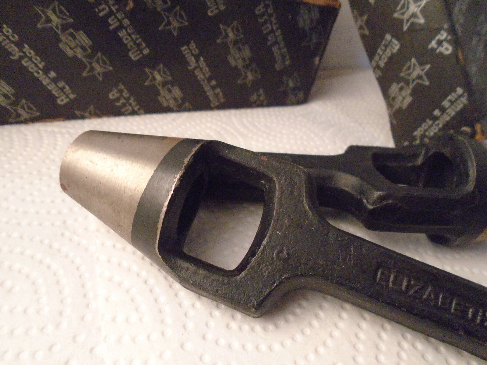 Vintage American Swiss File & Tool Co. 3/4" Arch Punch Gasket Leather ...