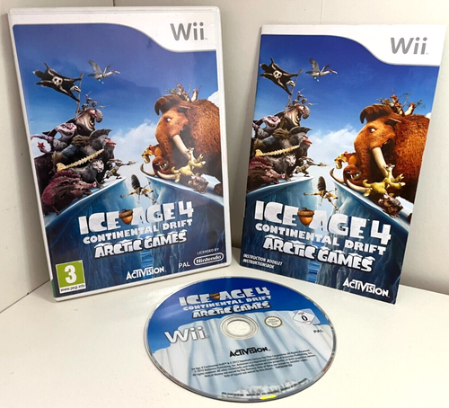 NEAR MINT (Nintendo Wii) Ice Age 4 Continental Drift Arctic Games - UK ...