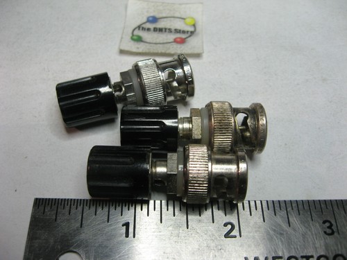 BNC Male to 5-Way Binding Post Connector Adapter Black - USED Qty 3 | eBay