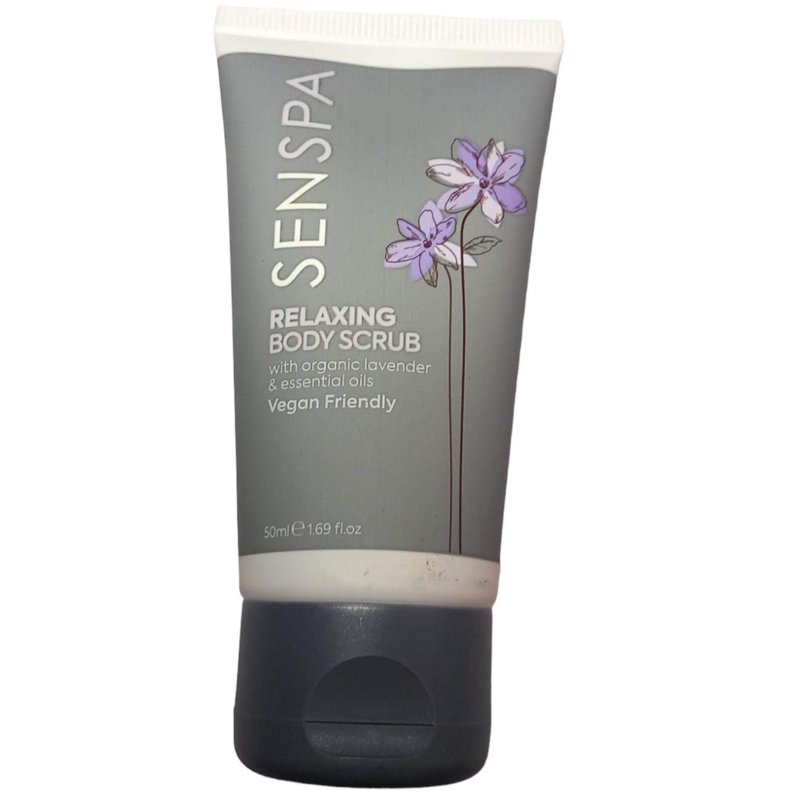 SenSpa Relaxing Body Scrub Organic Lavender Vegan Travel Sized Mini ...