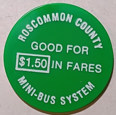 Prudenville, Michigan - Roscommon County Mini-Bus System $1.50 In Fares ...