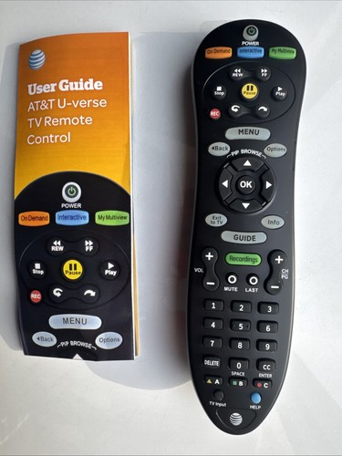 AT&T U-Verse S30-S1B Remote Control Backlit New! 701622318947| eBay