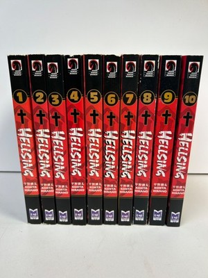 Hellsing Manga Complete Set! (English) Vol. 1-10, Dark Horse, Kohta ...
