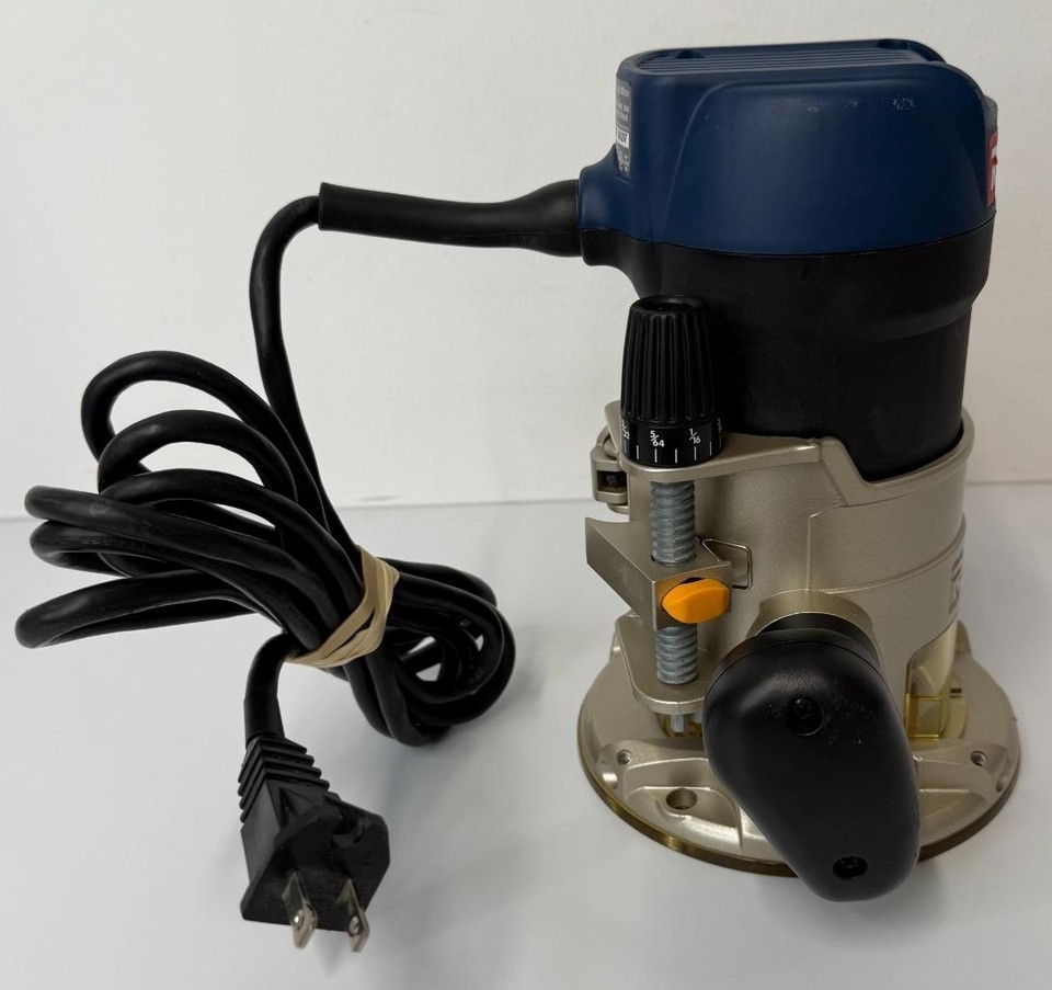 RYOBI Fixed Base Router R163 Double Insulated Wood Cutting Power Tool ...