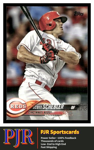 2018 Topps #504 Scott Schebler Cincinnati Reds EXTRA 35% OFF 4+ | eBay