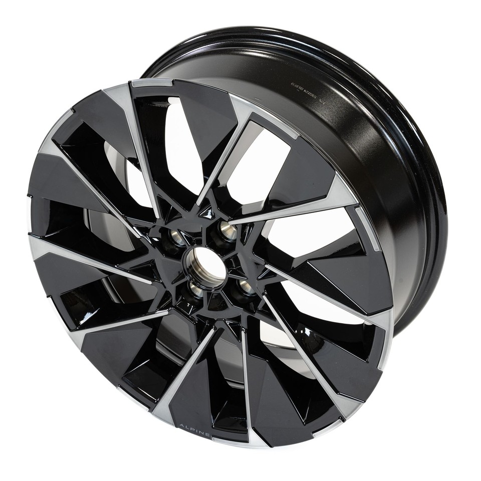 Genuine Renault 17" 7J ET37 Alloy Wheel Rim 4 Holes Clio MK5 403000990R ...