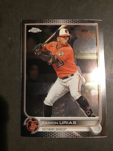 2022 Topps Chrome Update Ramon Urias Base Card Baltimore Orioles | eBay