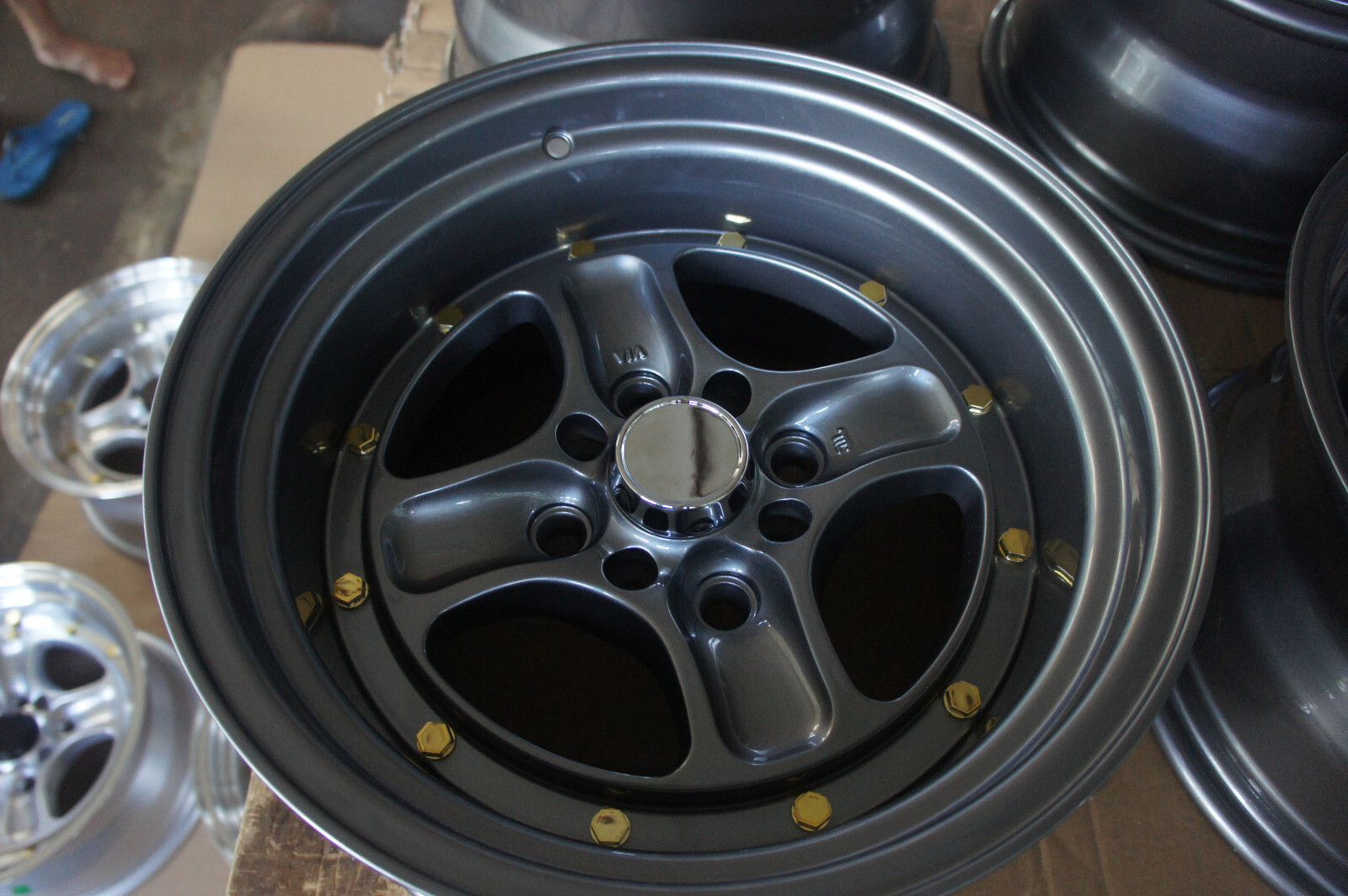 For miata mx5 civic e30 eg6 datsun ae86 ta22 JDM 4spoke 40 Style 15 ...
