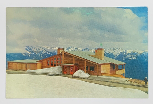 Hurricane Ridge Lodge Olympic National Park Washington Postcard ...