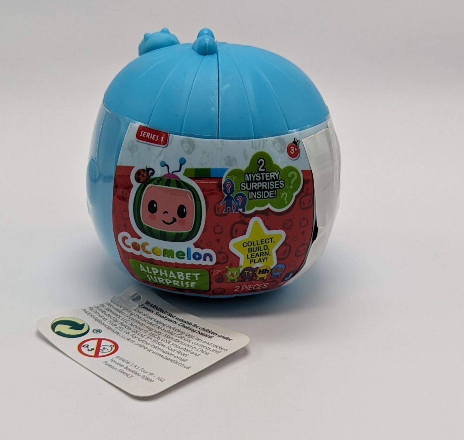 Cocomelon Alphabet Surprise Toy Egg - 2 Mystery Surprises Inside ...