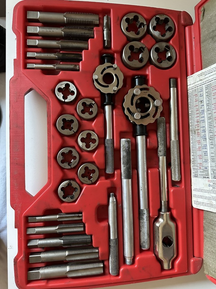 Snap-on Tools 25 Piece Metric Tap and Die Set TDM99117B | eBay