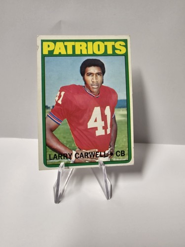 1972 Topps Football High Number 3rd Series #299 Larry Carwell NE ...
