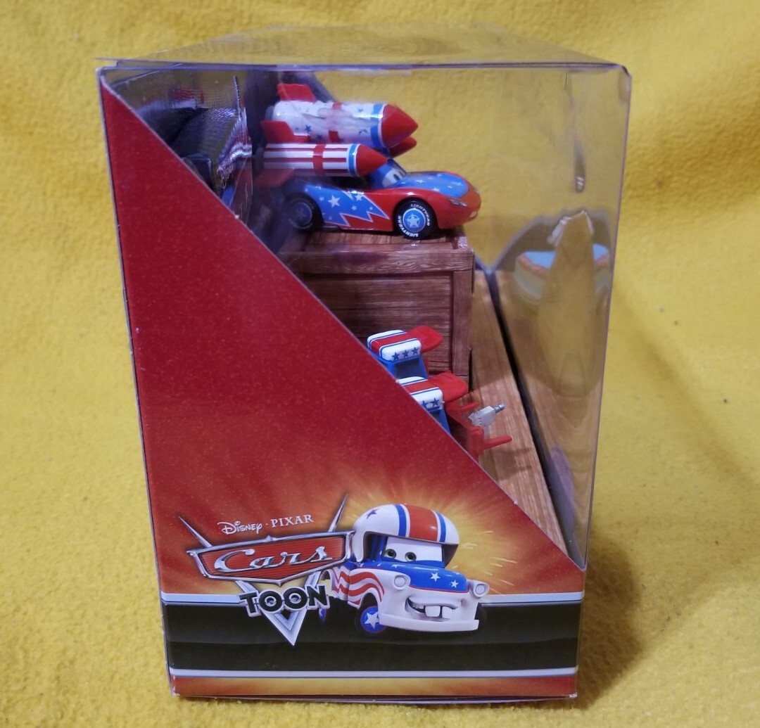 Disney Pixar Cars Mater the Greater 4-Pack Lug Nutty Tooth Vendor ...