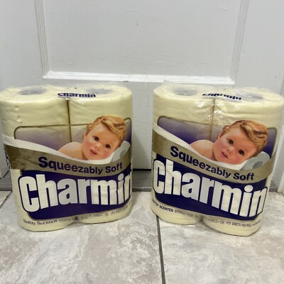 New Old Stock Sealed Package 1980s Vintage Toilet Paper Rolls Yellow ...