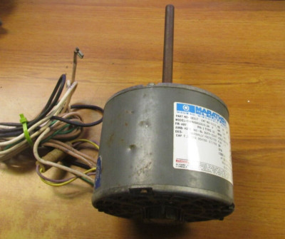 MARATHON ELECTRIC CONDENSER FAN MOTOR 1/4HP, 1075 RPM, CAT# X213 ... TO ...