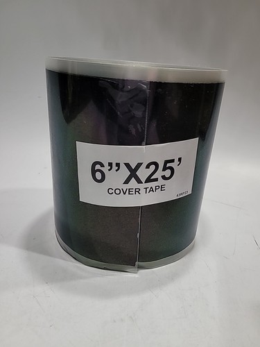 MH 6X25' BLK CURED COVER TAPE, 08MHLAT625 | eBay