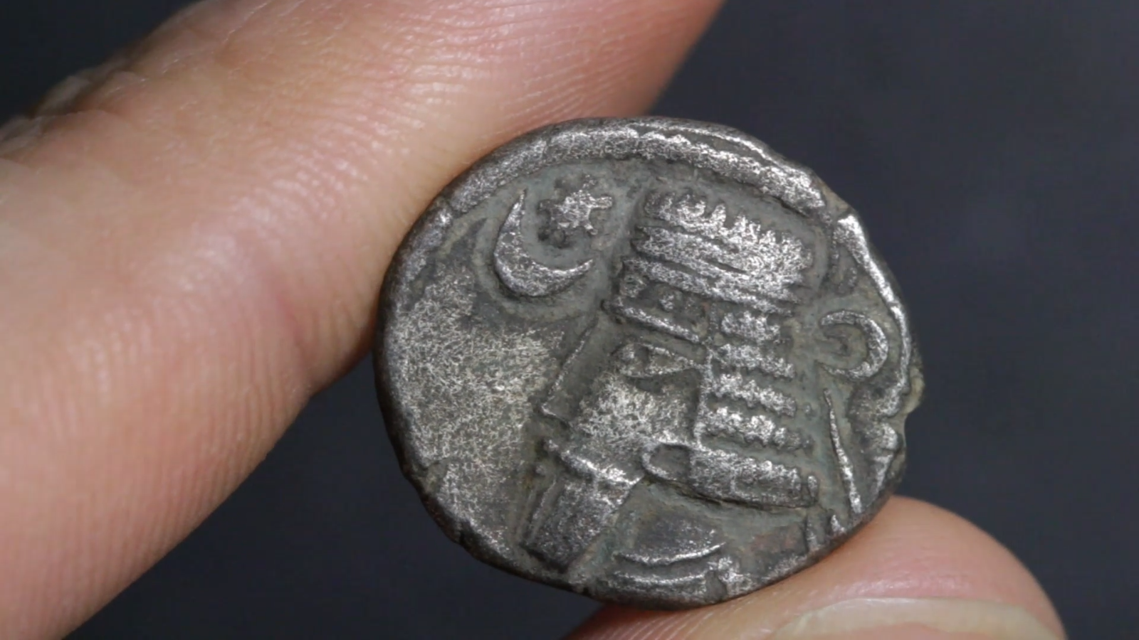 Parthian Empire Drachm 12AD Ancient Silver Coin King Artabanus II ...