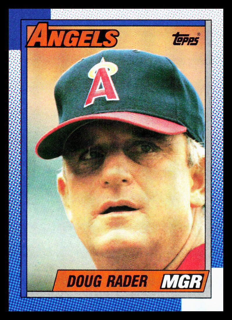 1990 Topps 51 Doug Rader Anaheim Angels | eBay