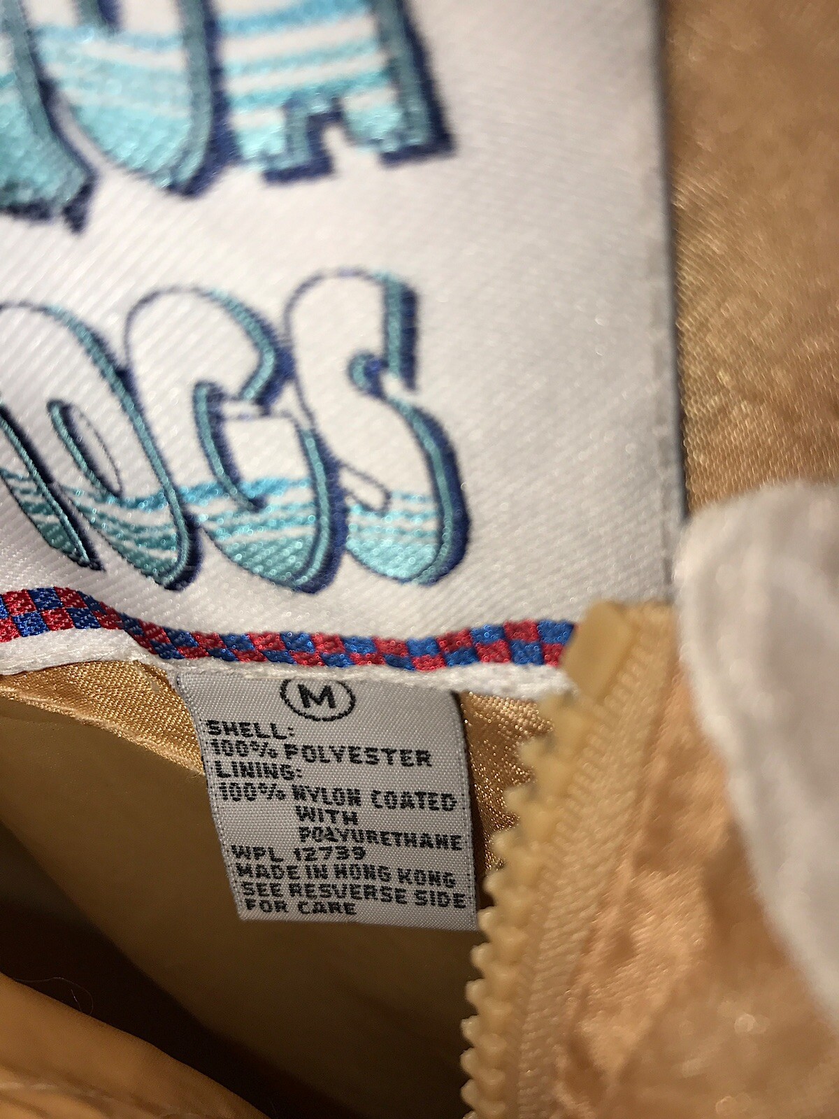 Aqua Togs Gold/White Vintage Light Jacket (M) | eBay