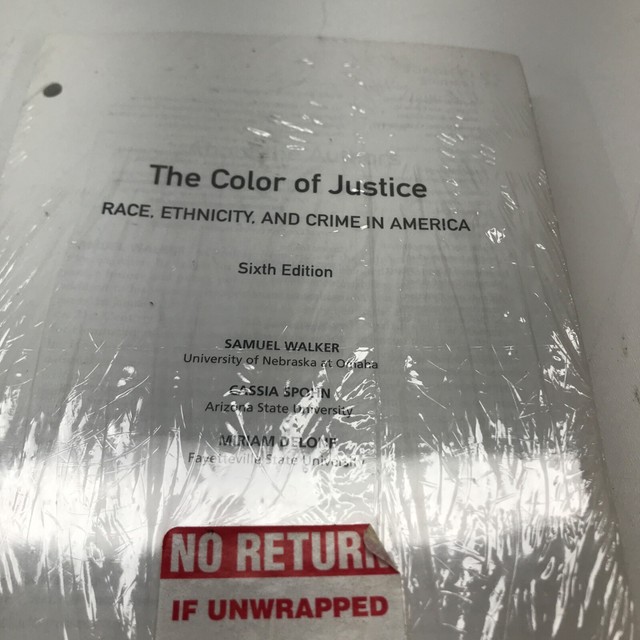 MindTap Course List Ser.: The Color of Justice : Race, Ethnicity, and ...