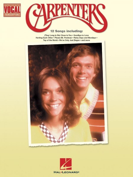 Carpenters Note-for-Note Vocal Transcriptions Vocal Collection NEW ...