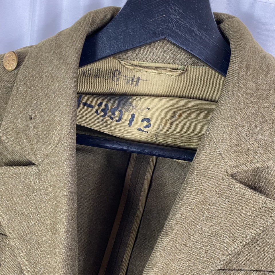 WWII US Army Class A Uniform Patched 2nd Army Dated 1941 | eBay