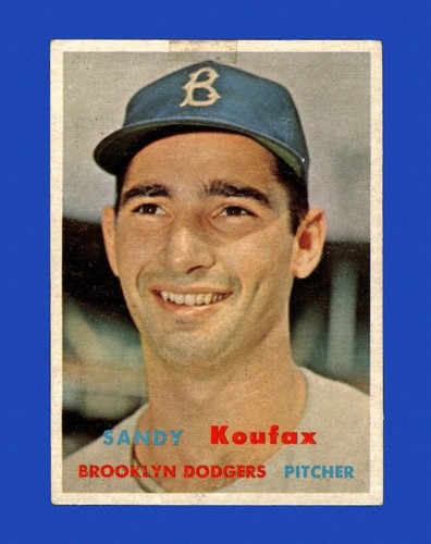 1957 Topps Set-Break #302 Sandy Koufax LOW GRADE (filler) *GMCARDS* | eBay