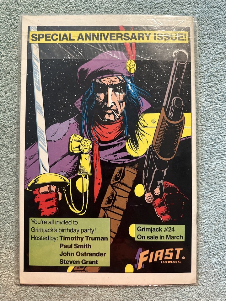 Jon Sable, Freelance #37 First Comics (1986) NM- 1st Print Comic Book ...